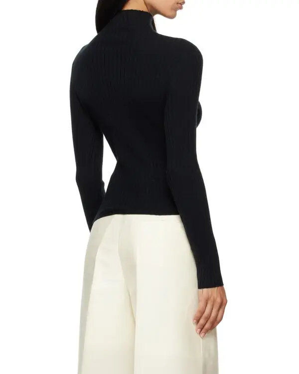 Arch4 Ribbed Cashmere High Neck Sweater