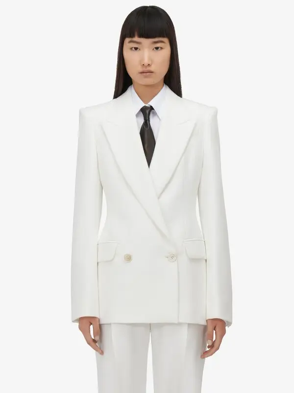 Alexander McQueen Pleat-detail Cotton Trousers