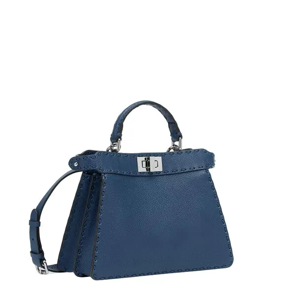 Fendi Peekaboo Iseeu Small Tote Bag - Blue
