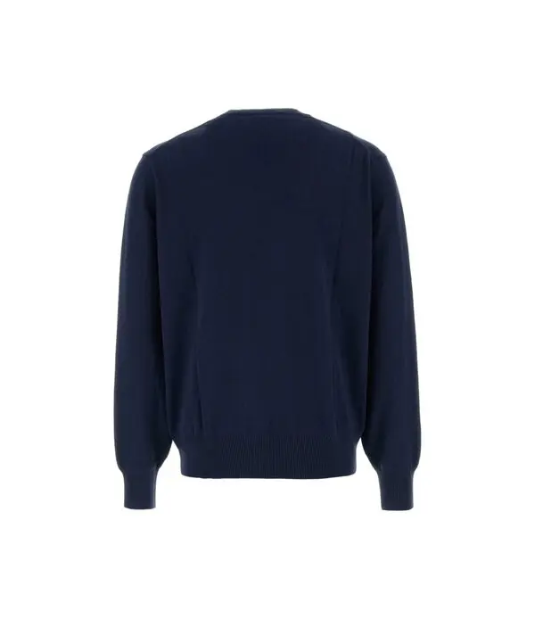 VIVIENNE WESTWOOD Orb Embroidered Crewneck Jumper - Black