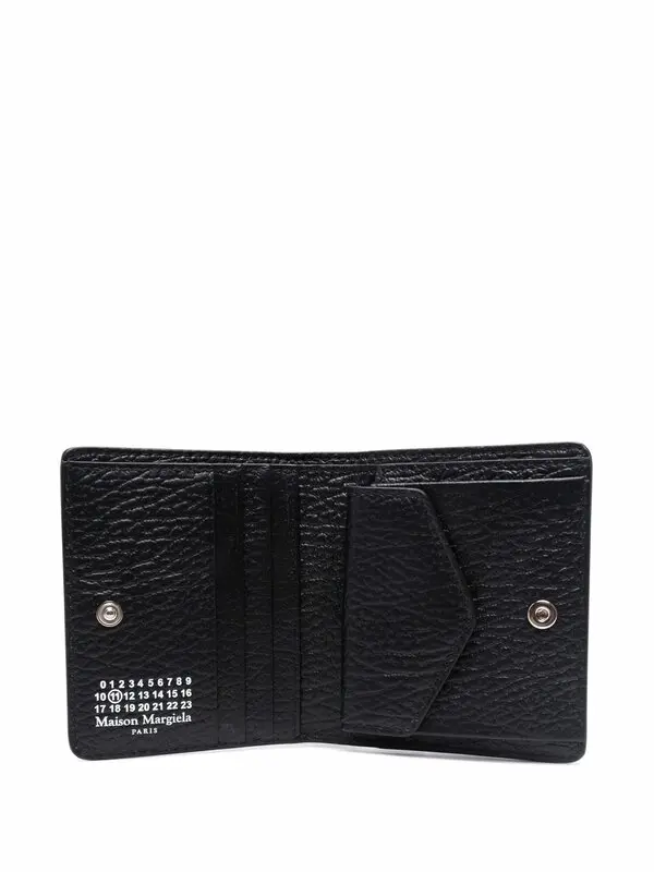 MAISON MARGIELA Four-stitches Compact Wallet - Black