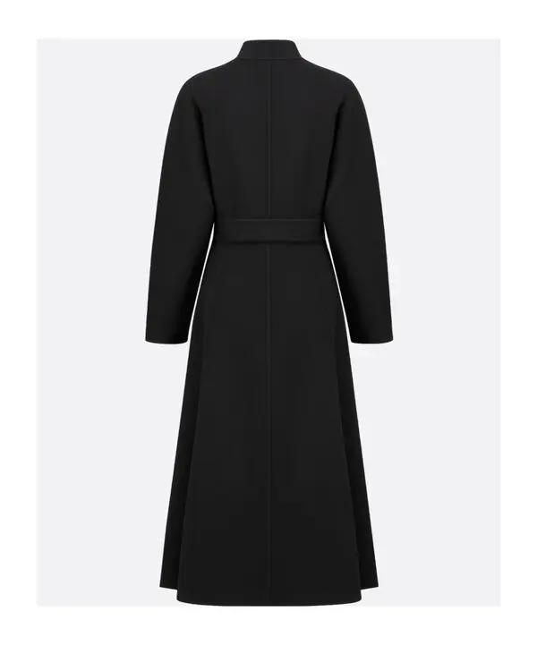Dior Belted Flared Coat