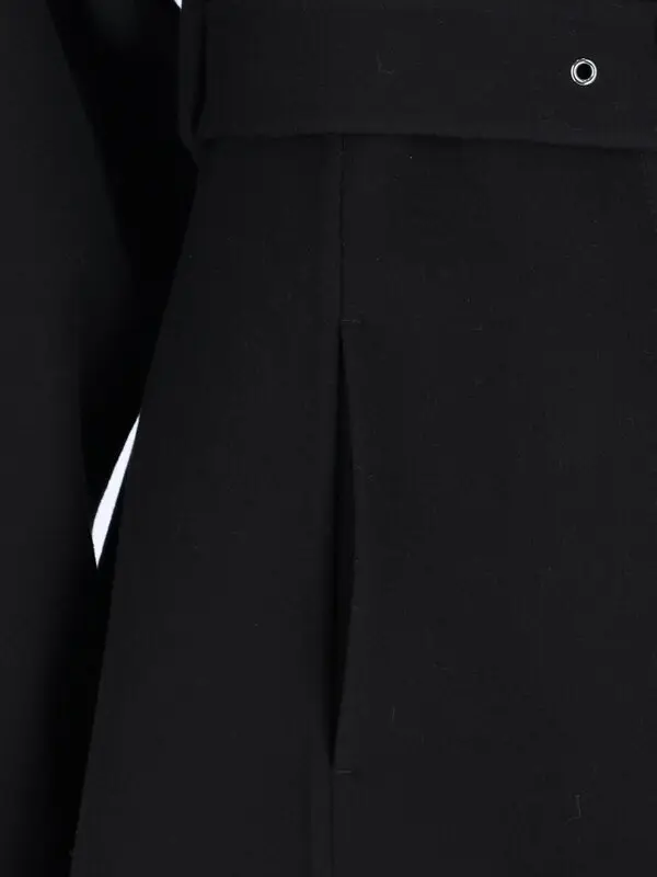 Dior Belted Flared Coat