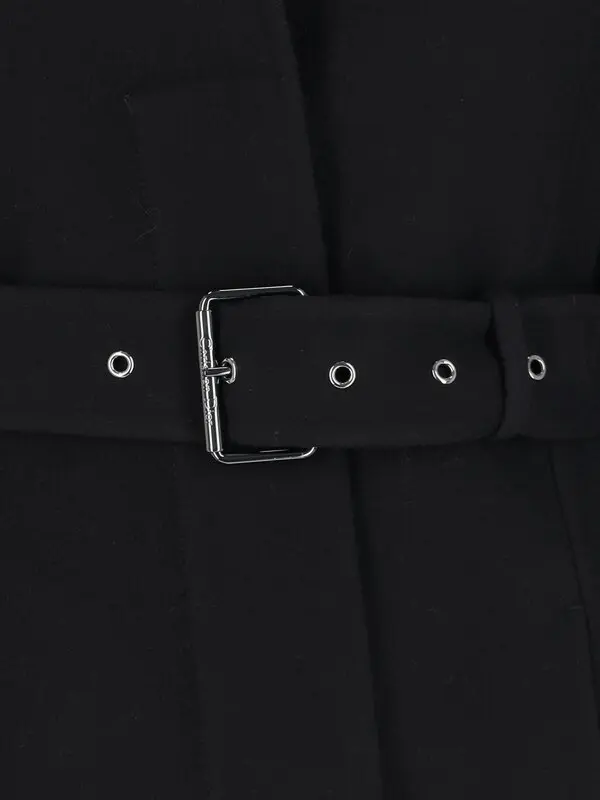Dior Belted Flared Coat