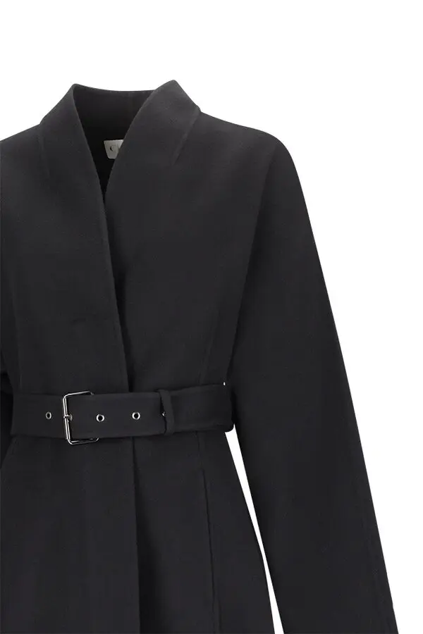 Dior Belted Flared Coat