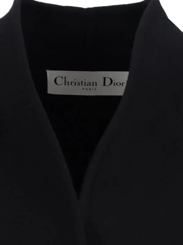 Dior Belted Flared Coat