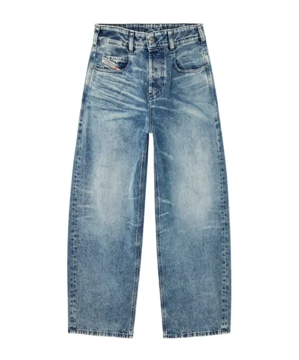 DIESEL® D-enim-m-fsh Jeans Wide Leg