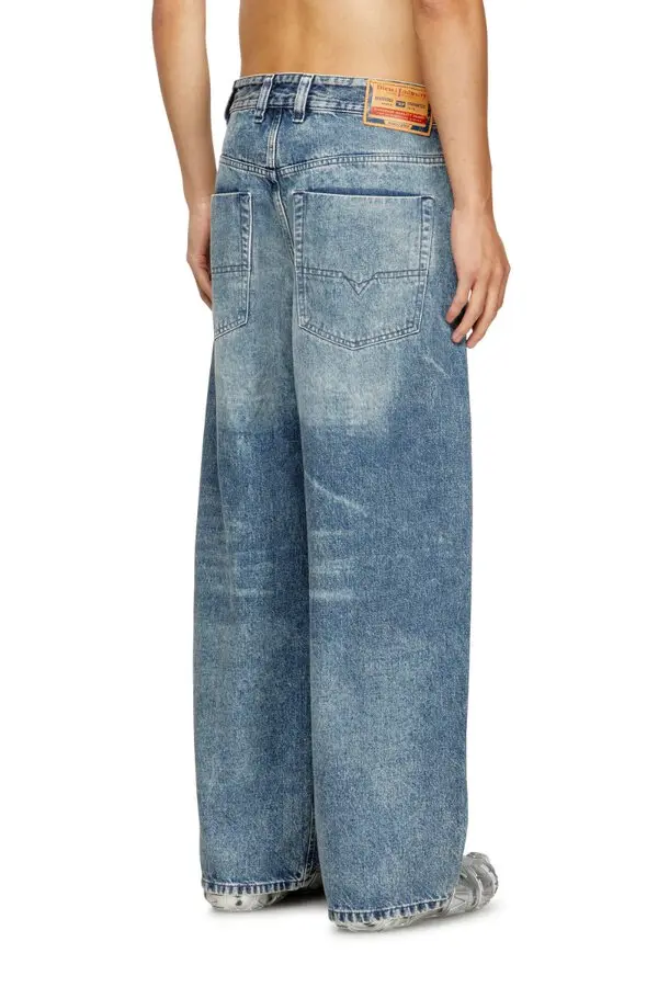 DIESEL® D-enim-m-fsh Jeans Wide Leg