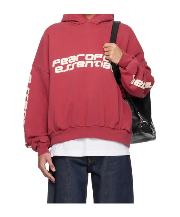 Fear Of God Logo Hoodie