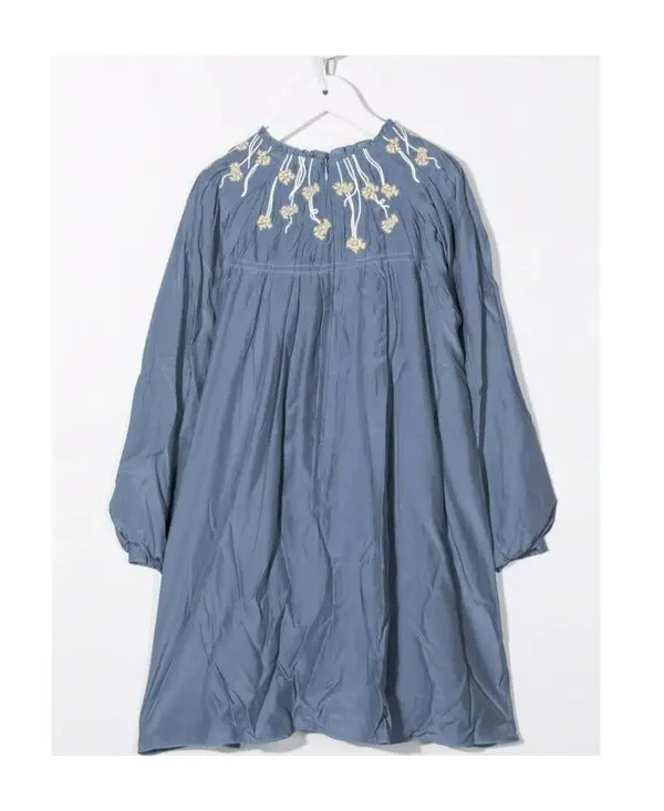Chloé Embroidered Panel Dress