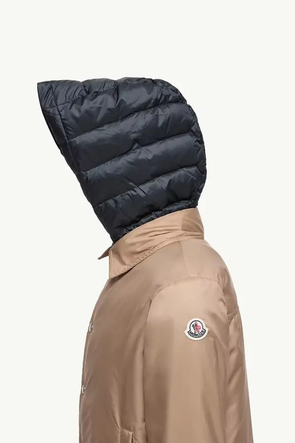 Moncler Padded Shirt Jacket With Hood