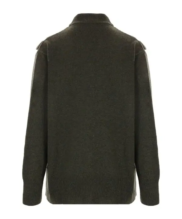 NAMACHEKO Virgin Wool Sweater With Feather Effect