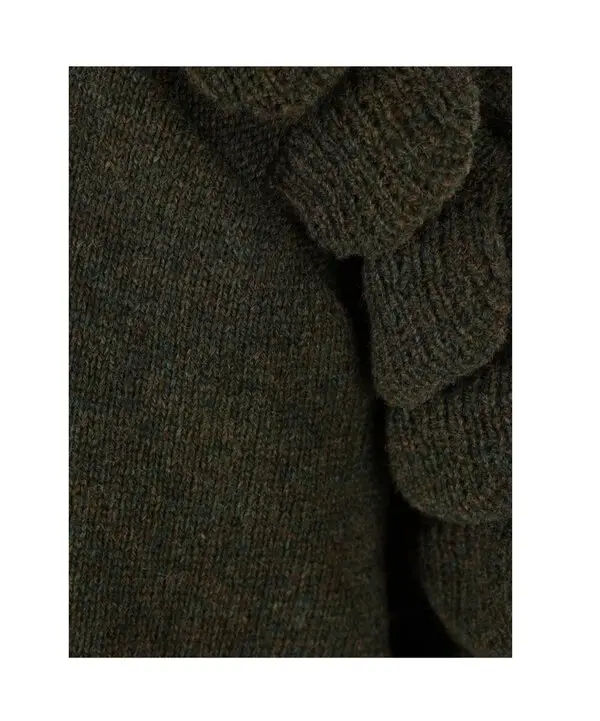 NAMACHEKO Virgin Wool Sweater With Feather Effect