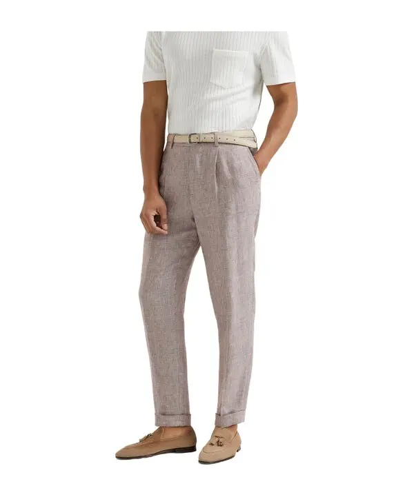 Brunello Cucinelli Tailored Pleated Trousers