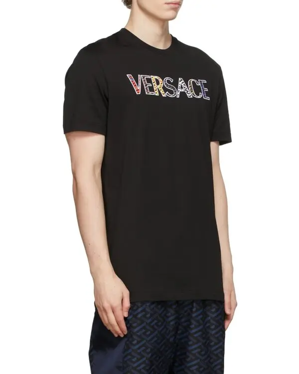 Versace Logo Print T-shirt
