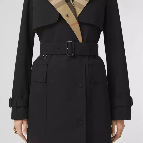 Burberry Gabardine Trench Coat