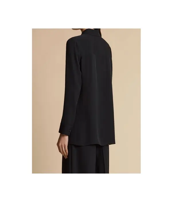 Khaite Luca Long-sleeved Ruffled Shirt