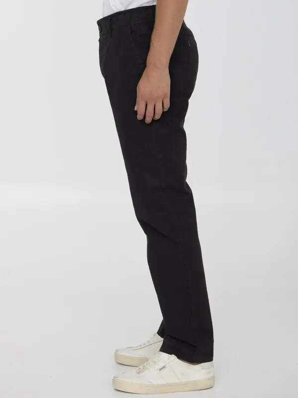 JAMES PERSE Loose-fit Canvas Trousers