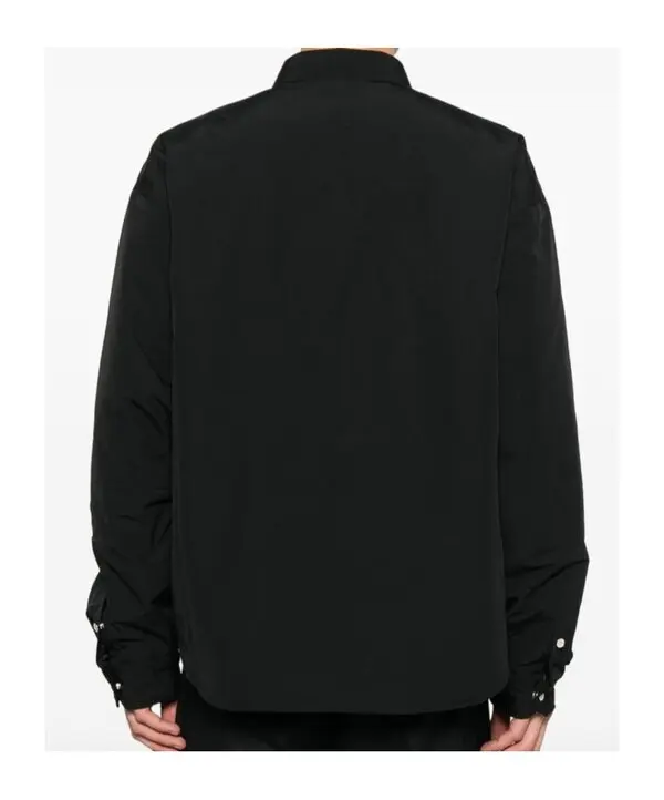 PURPLE BRAND Logo-print Shirt Jacket