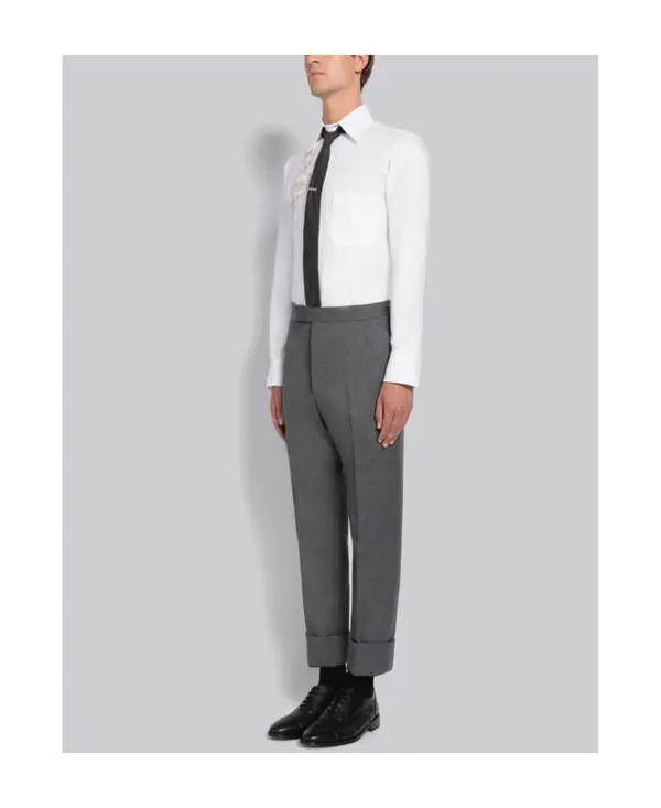 Thom Browne Grosgrain-loop Trim Lace-up Shoes