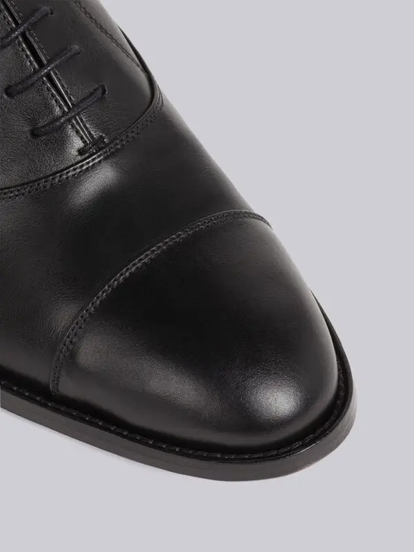 Thom Browne Grosgrain-loop Trim Lace-up Shoes