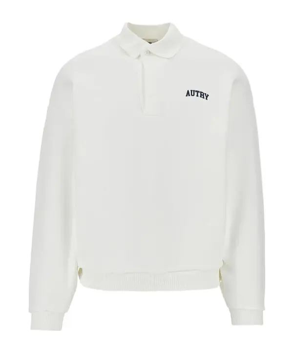 AUTRY Logo Polo Sweatshirt