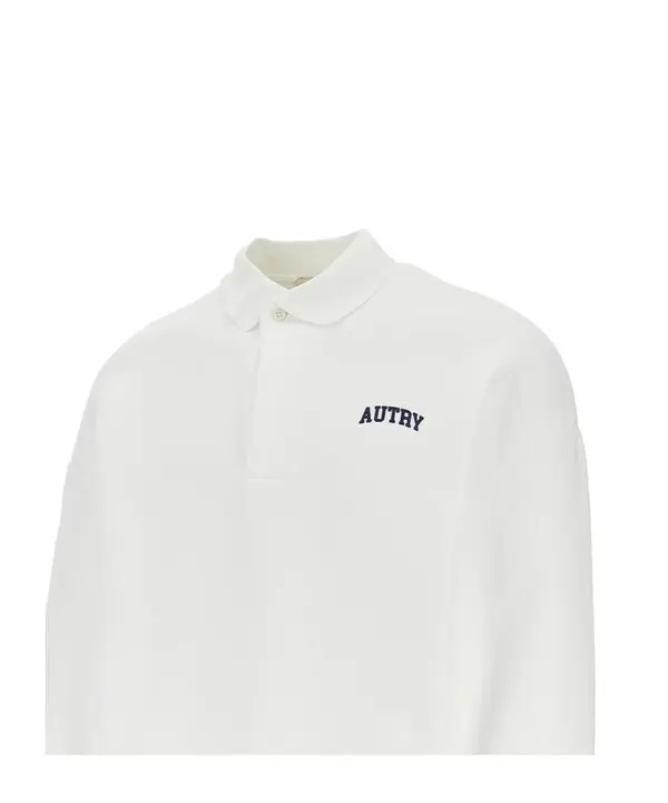 AUTRY Logo Polo Sweatshirt