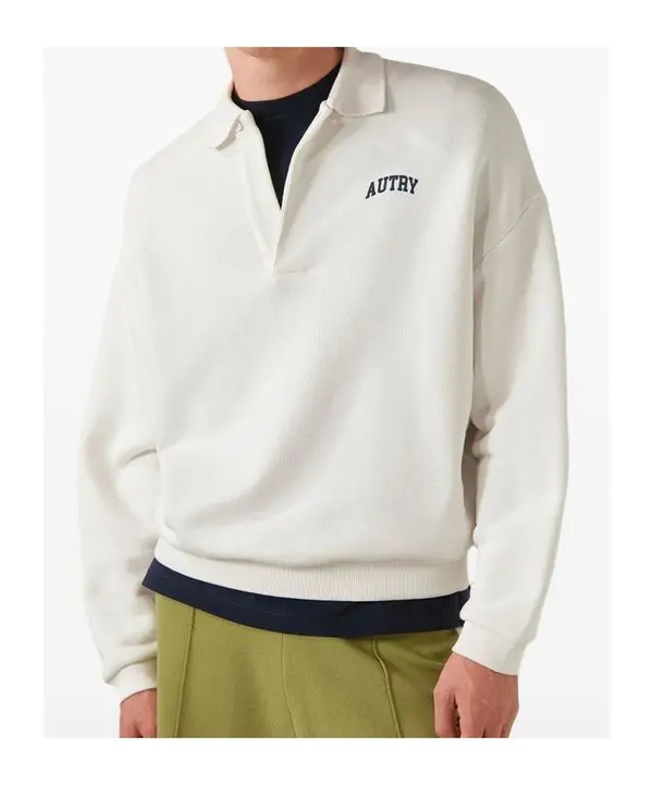 AUTRY Logo Polo Sweatshirt