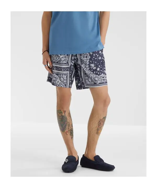 Fendi Printed Nylon Swim Shorts