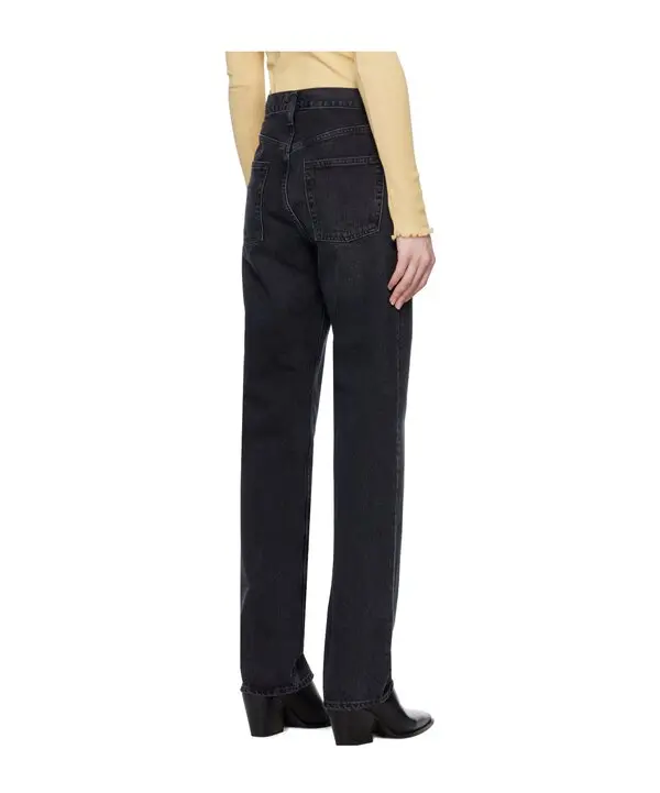 AGOLDE High Waist Denim Trousers