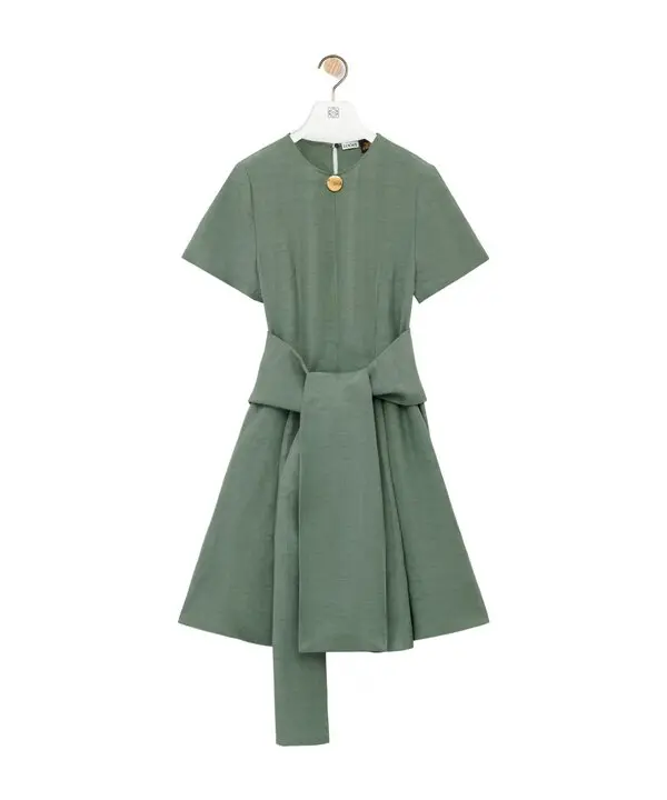 Loewe Pebble Dress - Green