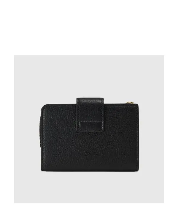 Gucci Medium Double G Wallet With Bamboo