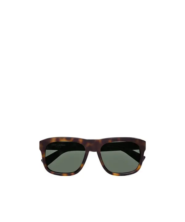 Saint Laurent Square Frame Sunglasses - Black