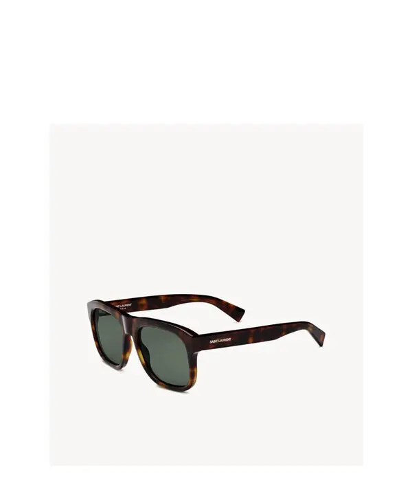 Saint Laurent Square Frame Sunglasses - Black