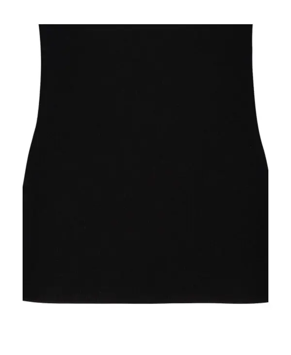 Max Mara Round Neck Vest - Black
