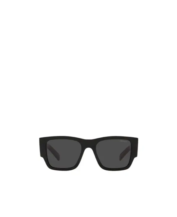 Prada Rectangular Frame Sunglasses - Black