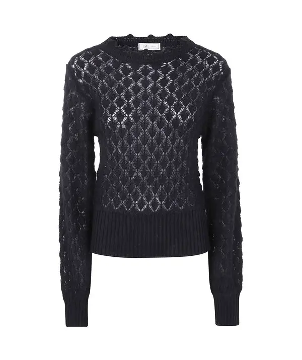 Blumarine Long-sleeved Crewneck Jumper