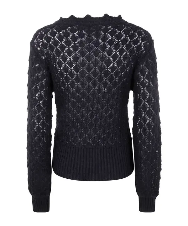 Blumarine Long-sleeved Crewneck Jumper