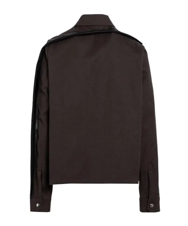 Rick Owens Tour Snap Front Straight Hem Jacket