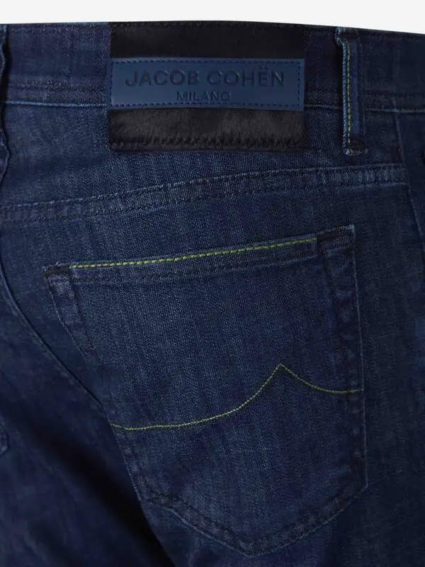Jacob Cohen Belt-loop Jeans With Logo Detail
