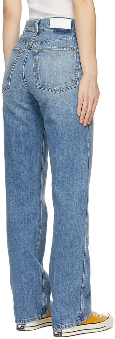 RE/DONE Straight Leg Jeans
