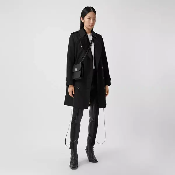 Burberry Mid-length Kensington Heritage Trench Coat