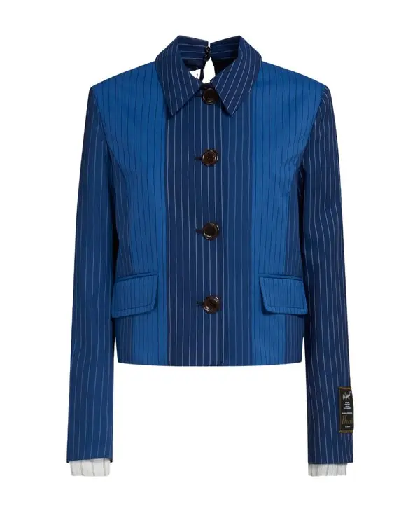Marni Pinstriped Shirt Jacket
