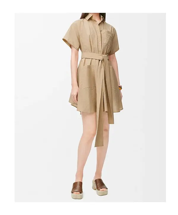 Loewe Belted Shirt Dress