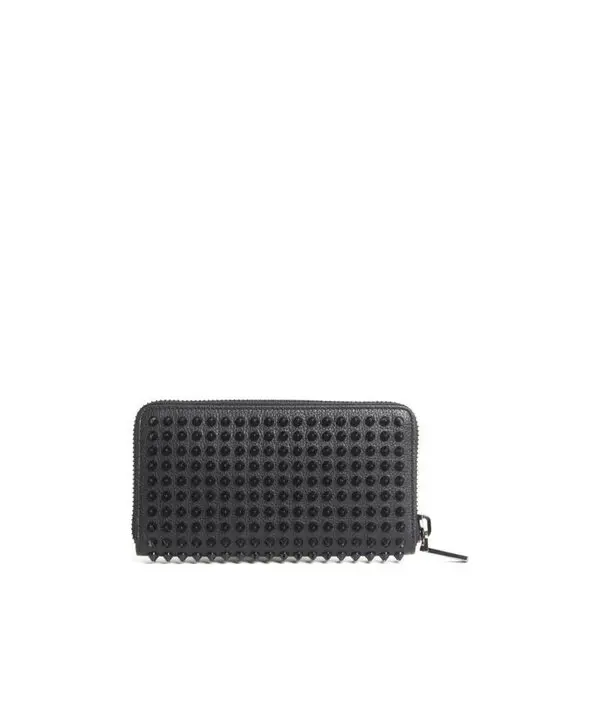 CHRISTIAN LOUBOUTIN Panettone Zip-around Wallet - Black