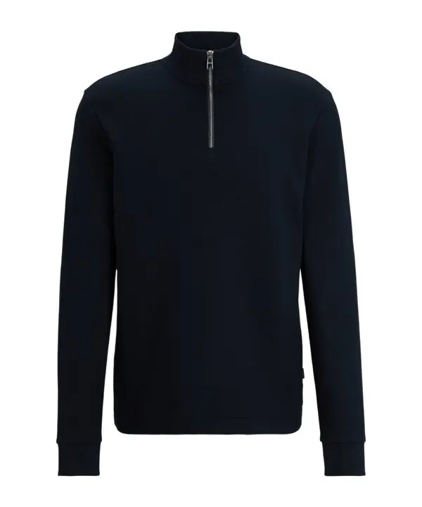 Hugo Boss Long Sleeve Zipper Collar T-shirt