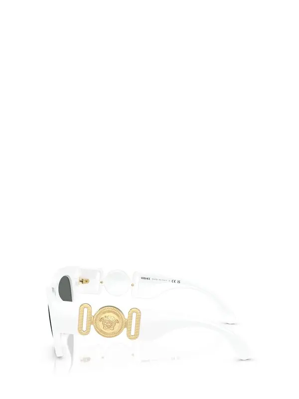 Versace Square Frame Sunglasses - Gray