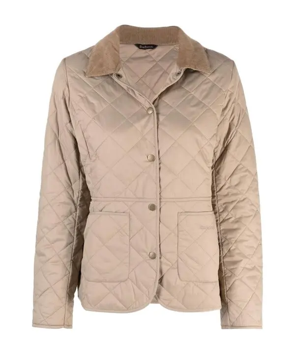 Barbour Deveron Quilted Buttoned Jacket