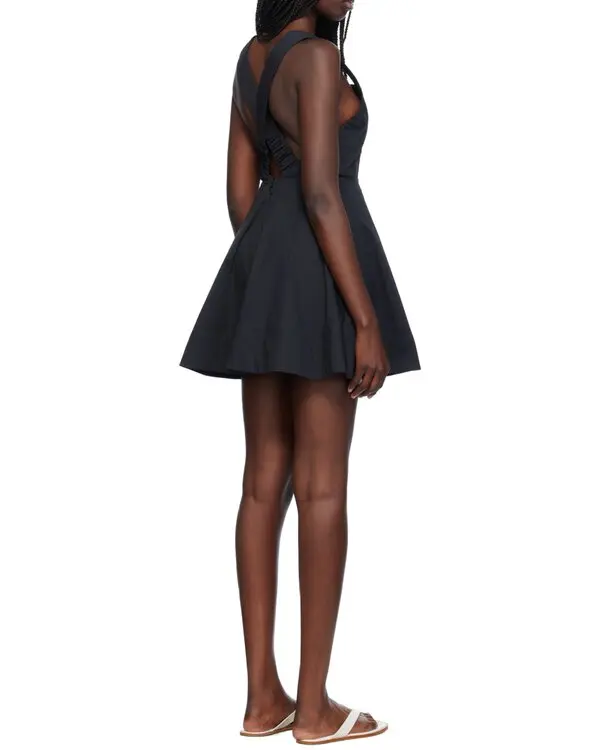 Staud Teresa Square Neck Dress