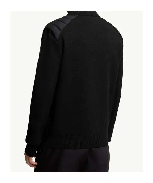 Moncler Down-filled Jumper With Embroidered Logo